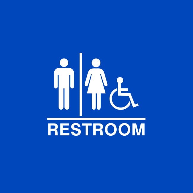 Printed ADA Signs - Indoor & Outdoor Signs - Valle Signs & Awnings