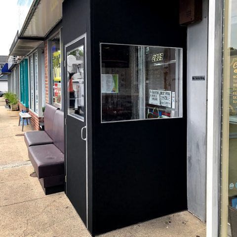 Custom Outdoor Vestibule - Valle Signs & Awnings