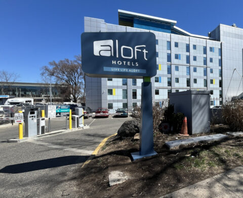 Aloft Hotels Pylon Sign - Valle Signs & Awnings