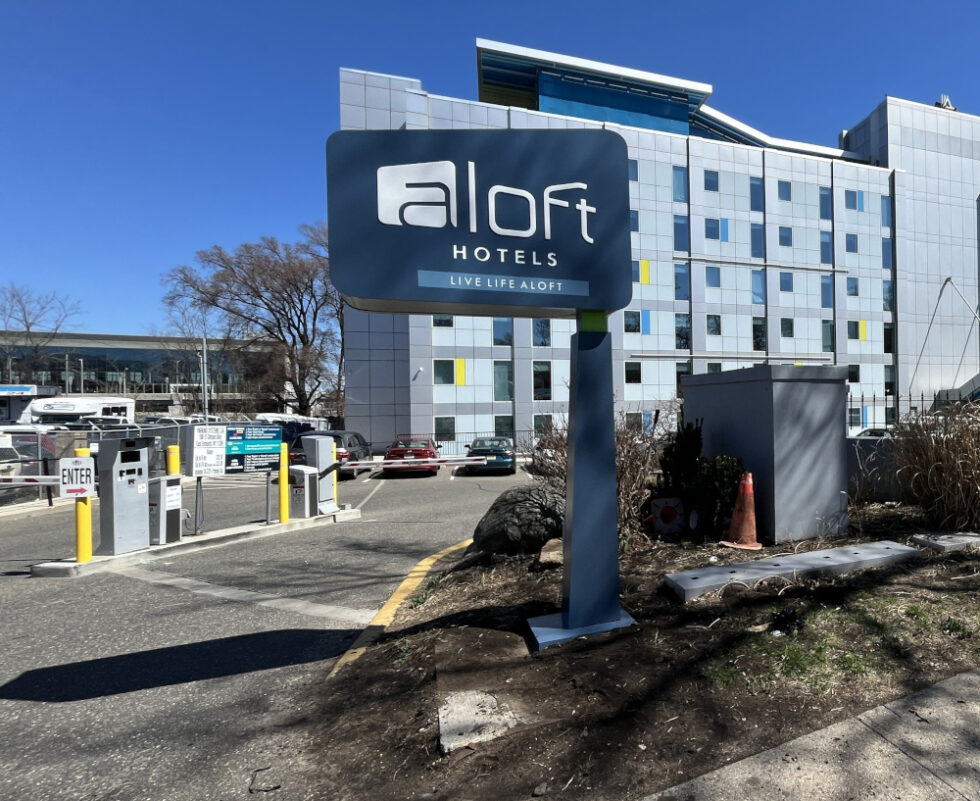 Aloft Hotels Pylon Sign - Valle Signs & Awnings